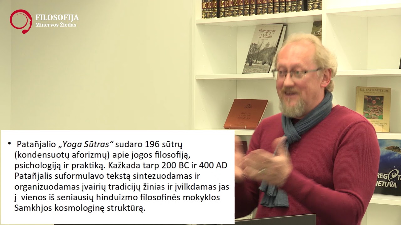 Audrius Beinorius: Patandžalio „Joga sūtra“ - YouTube