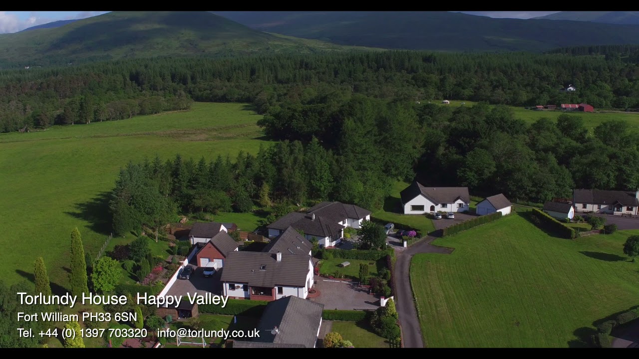 Torlundy house aerial - YouTube