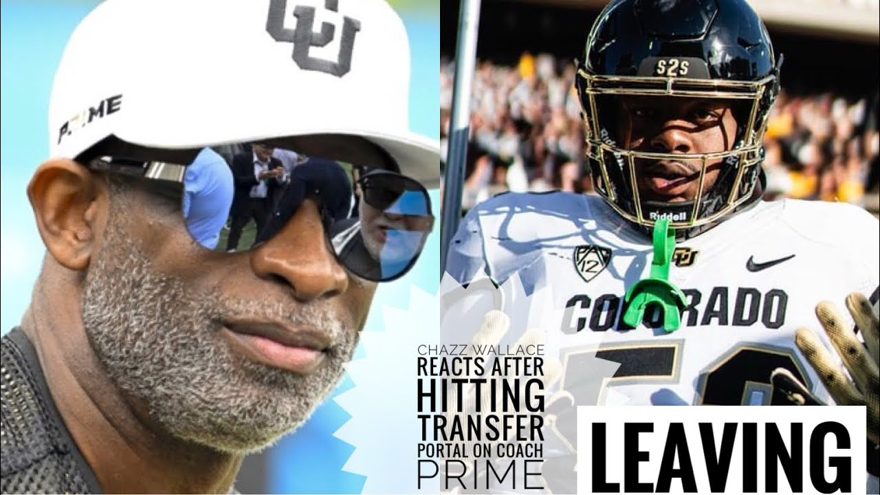 Chazz Wallace REACTS After Hitting Transfer Portal On Coach Prime ...