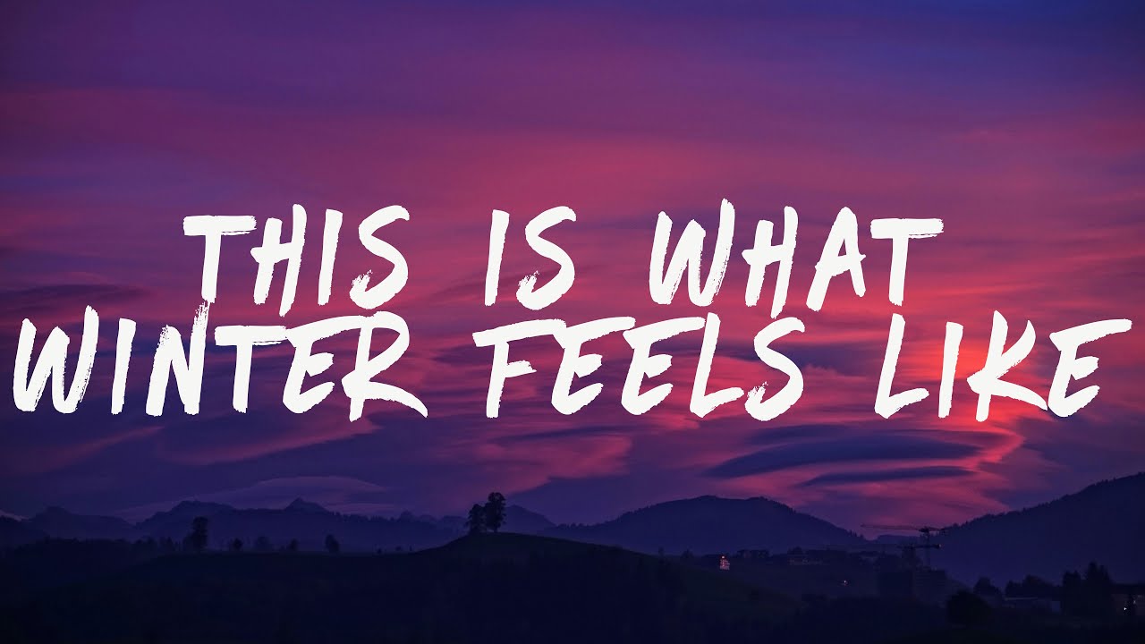 JVKE - this is what winter feels like (Lyrics) - YouTube