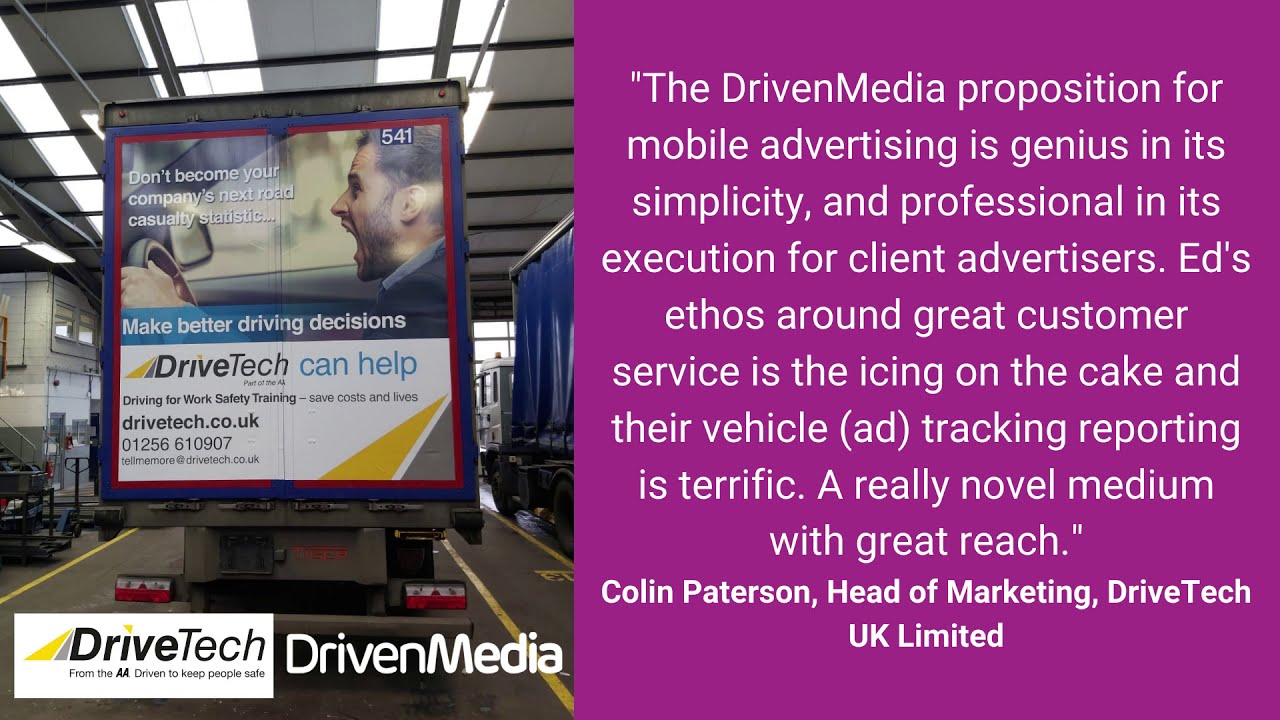 AA Drive Tech Testimonial - YouTube