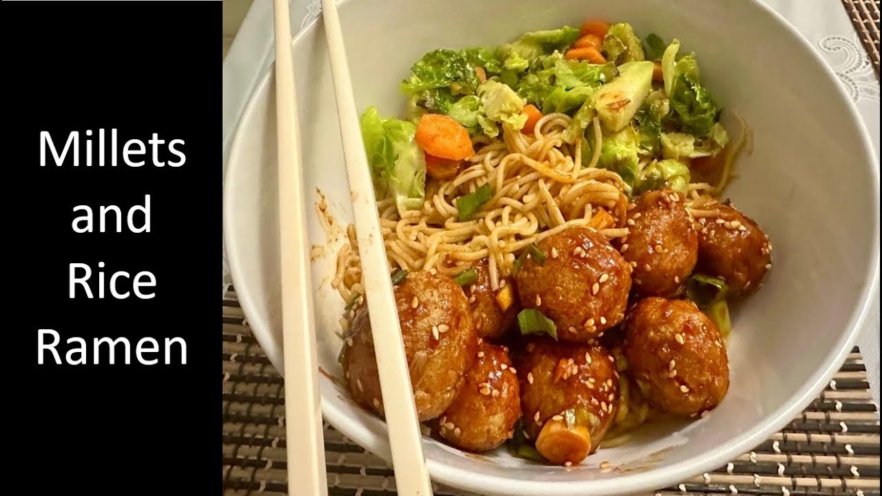 Millet and Rice Ramen | An Easy Recipe of Noodles 🍜 | Kids Noodles ...