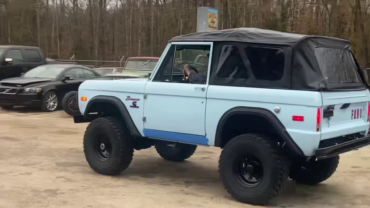4bt Cummins powered bronco - YouTube