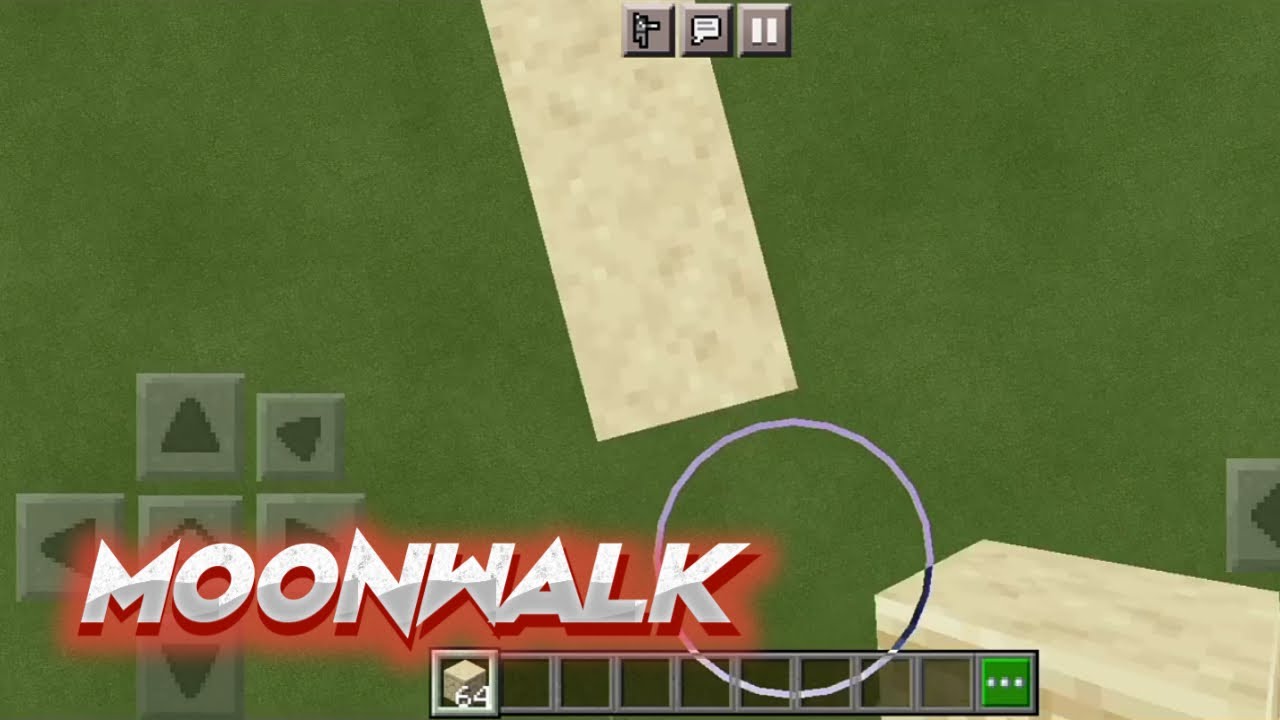 Pov: you are the best builder moonwalk in Minecraft PE - YouTube