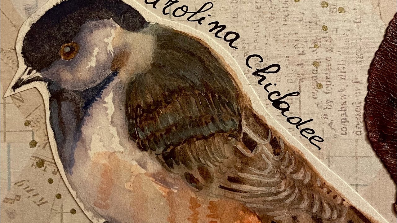 Whimsical birds in Junk Journal - YouTube