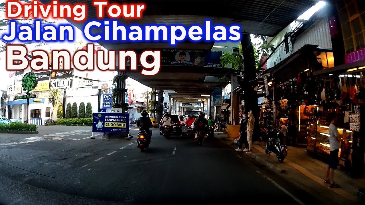 Cihampelas bandung ~ Berkeliling di Jalan Cihampelas Bandung - YouTube