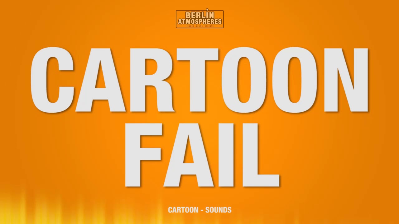 Cartoon Fail - SOUND EFFECT - Fail in a Cartoon Zeichentrick Animation ...