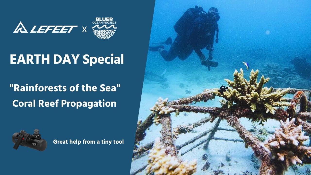 Earth Day Special | LEFEET water scooter is honored to help with the ...