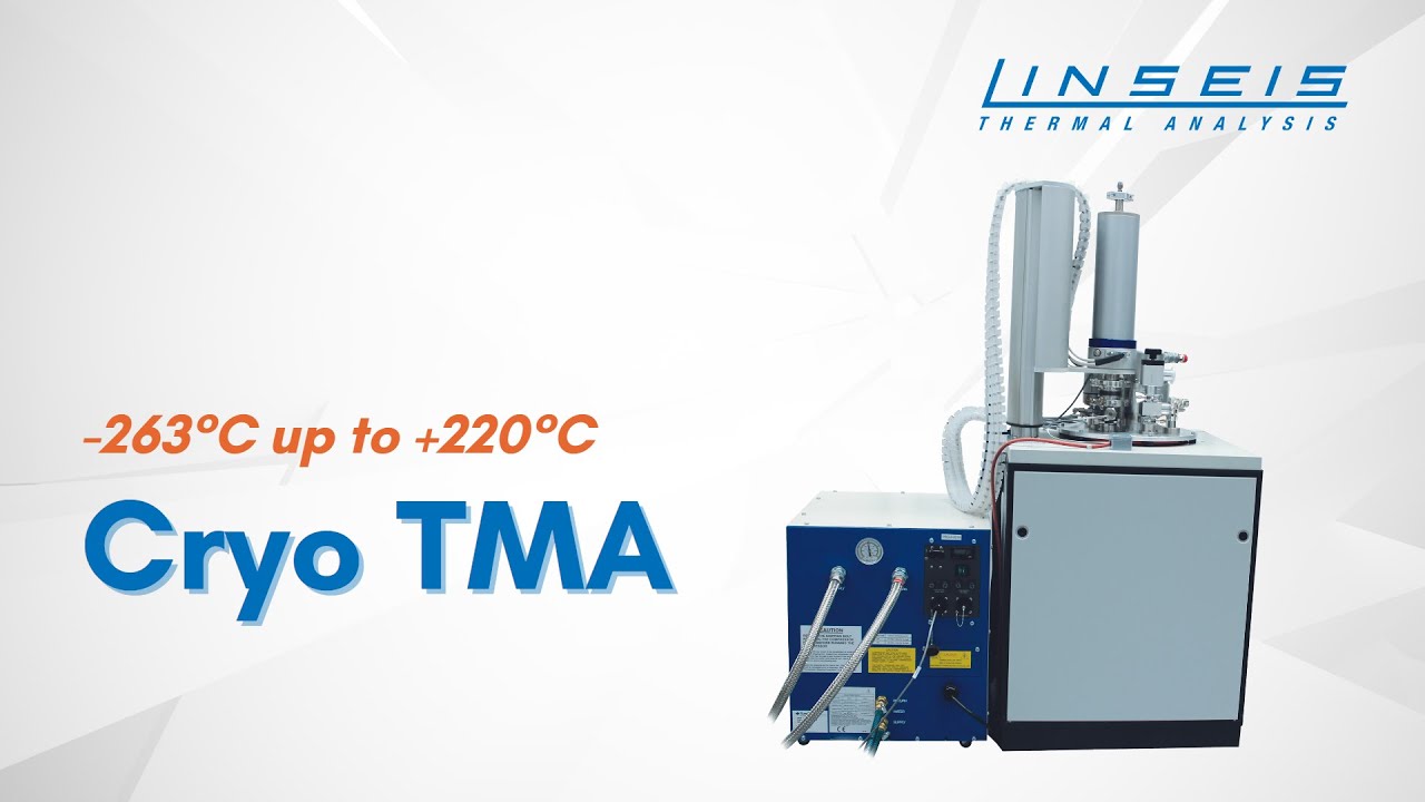 Cryo TMA thermomechanical analyzer - thermal analysis from -263°C up to ...