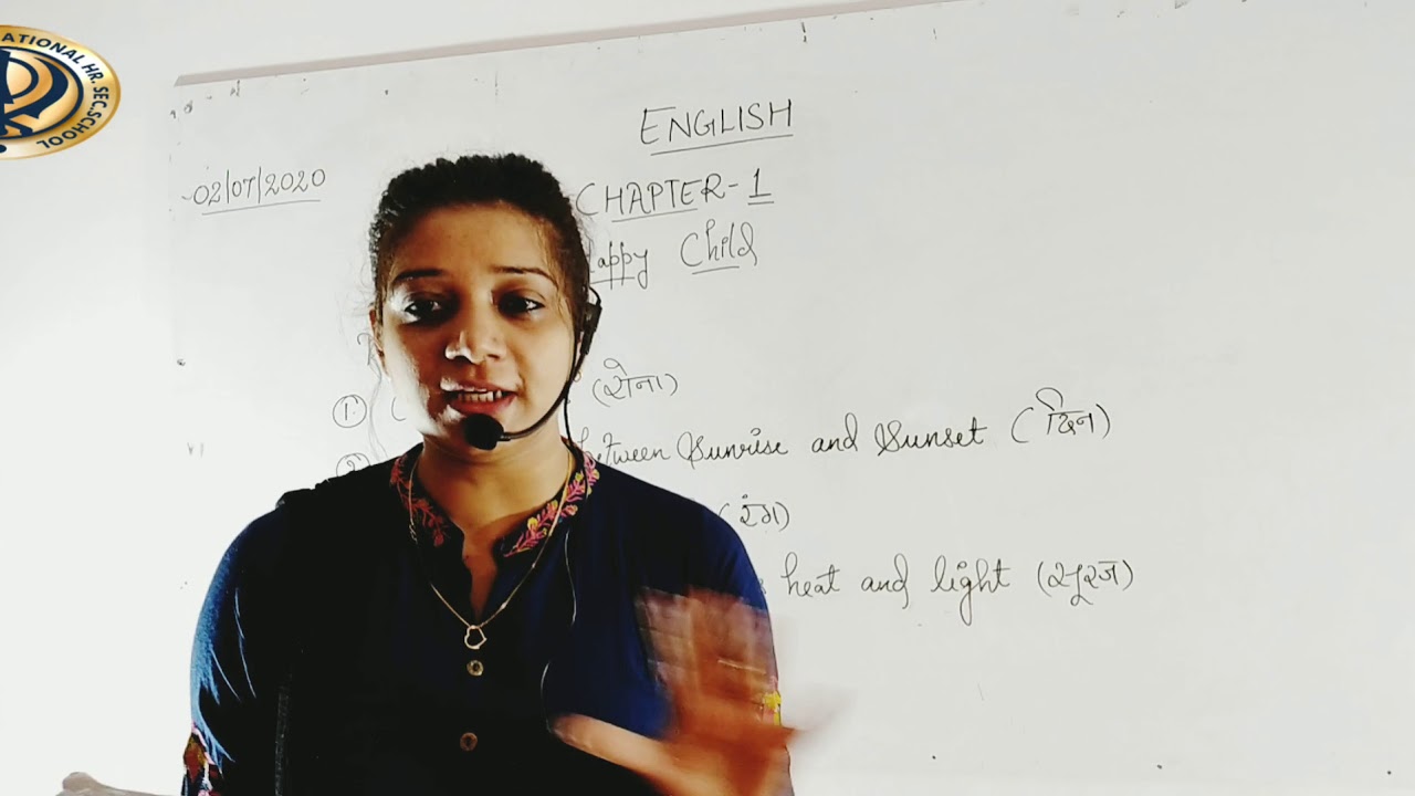 English Class 1 Youtube 3510