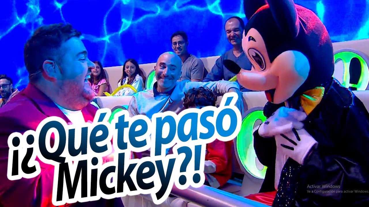 BIZARRO: Mickey Mouse se hizo una traqueotomía para hablar con Darío ...