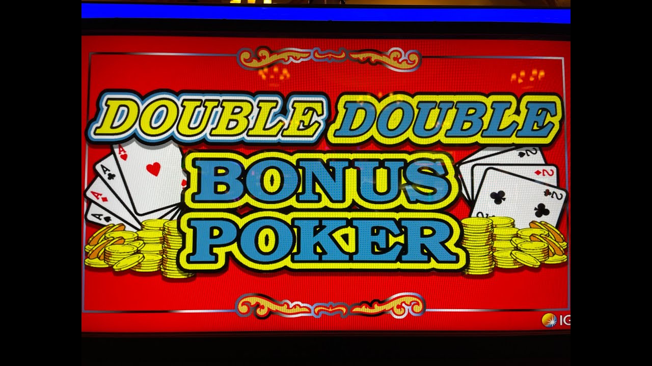 Video Poker: Double Double Bonus Poker - YouTube
