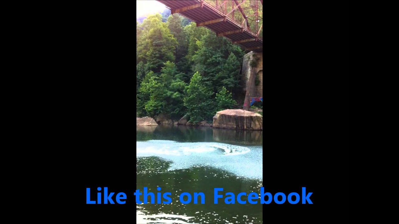 Josh Wilson Bull Run 120 ft Bridge - YouTube