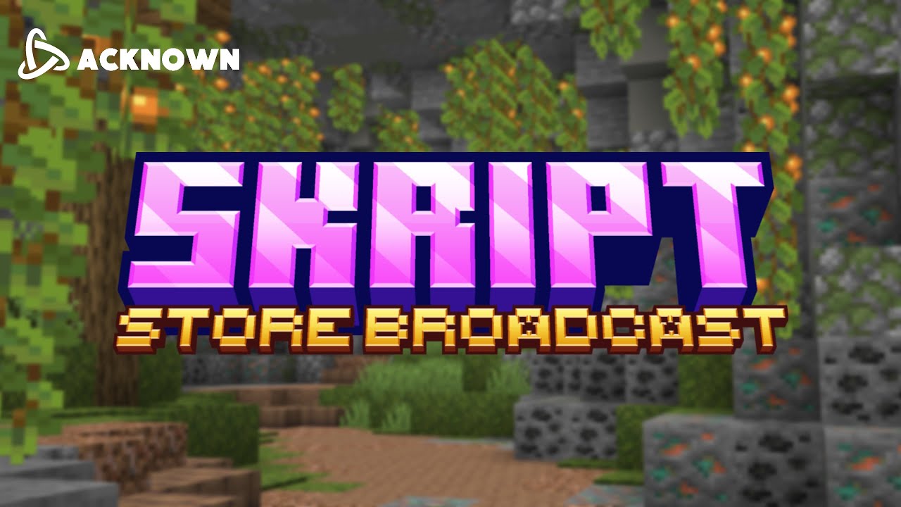 Store Broadcast - Skript Showcase - YouTube