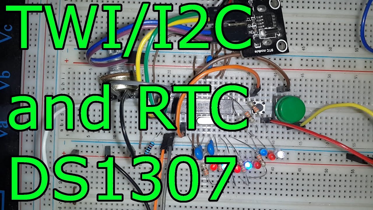 Twi And Rtc Ds1307 I2c 🔴 Atmega328p Programming 11 Avr 8335