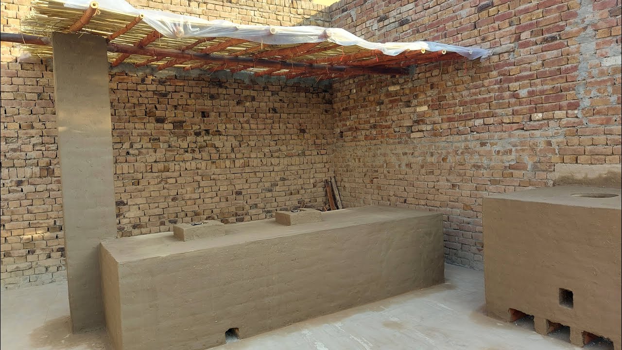 New Village Kitchen | Building New Kitchen Dhaba Style | Primitive ...