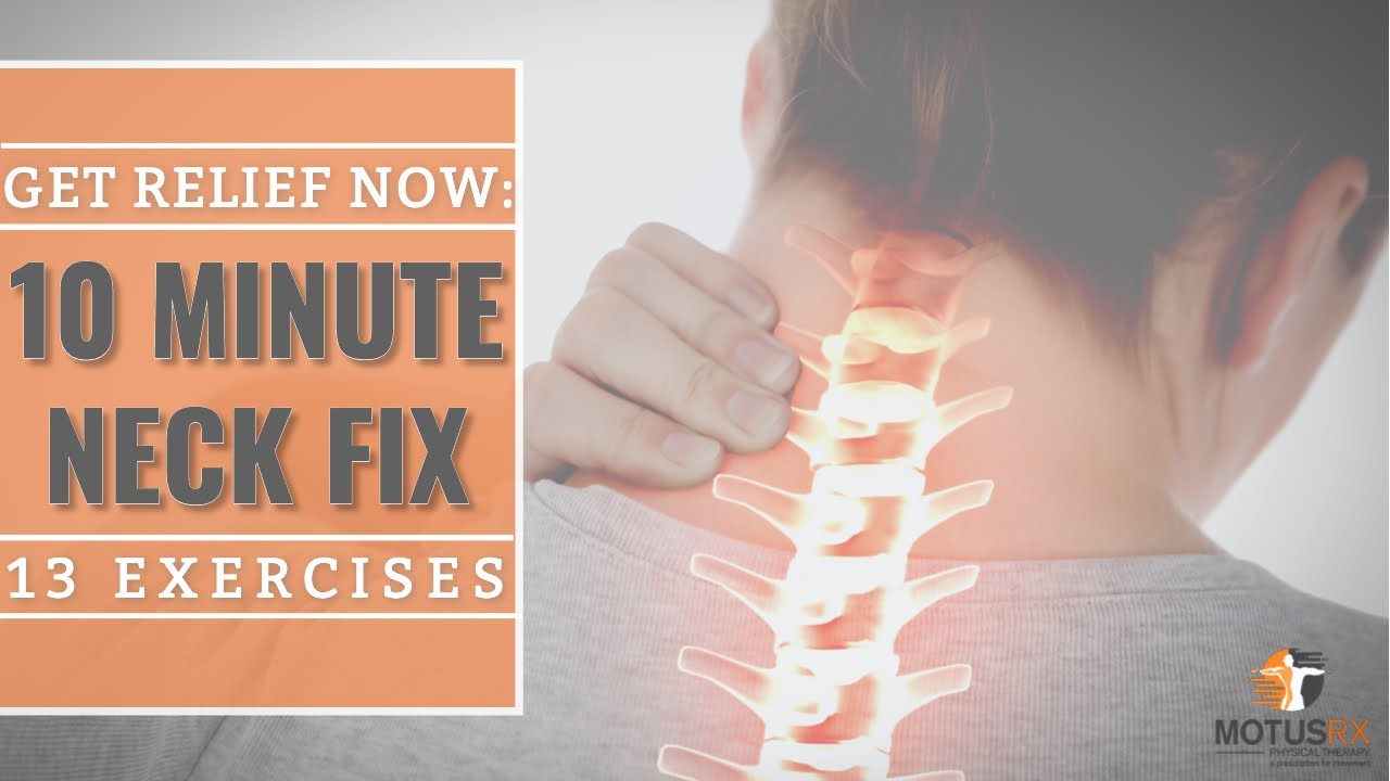 10 Minute Neck Fix - YouTube