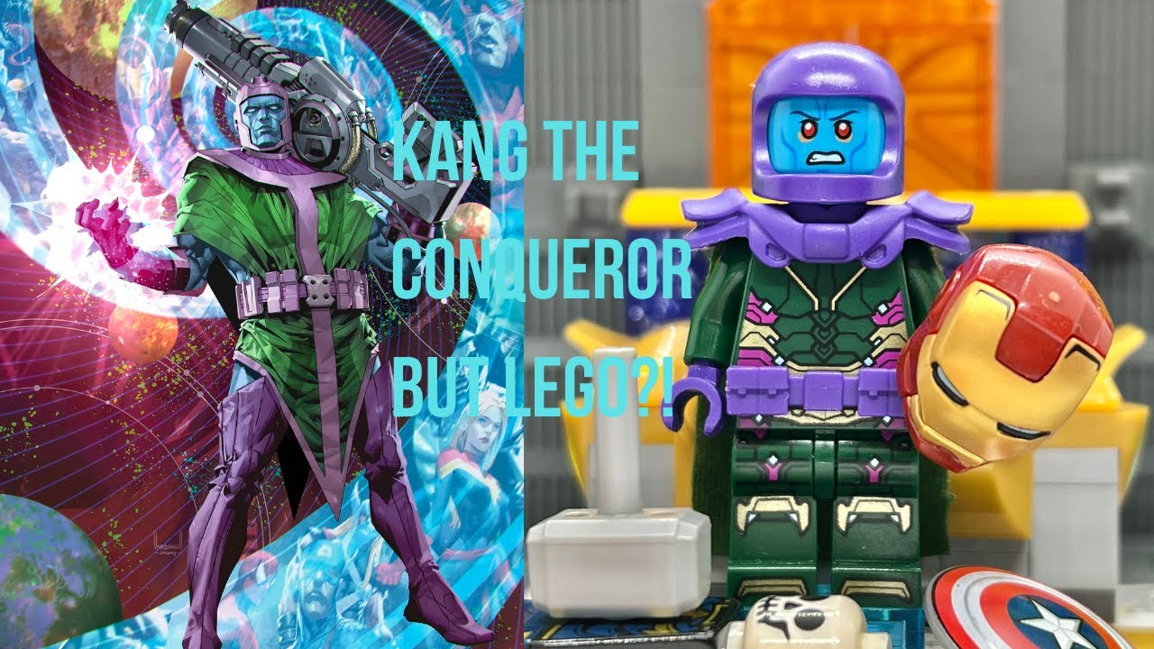 LEGO Kang the Conqueror Custom! #lego #quantumania #legominifigures # ...