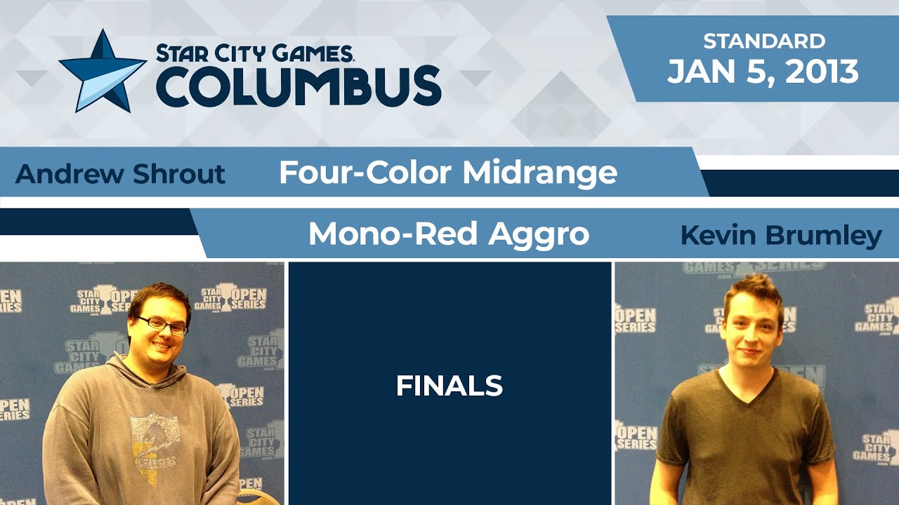 SCGCOL: Finals - Andrew Shrout vs Kevin Brumley | Standard - YouTube