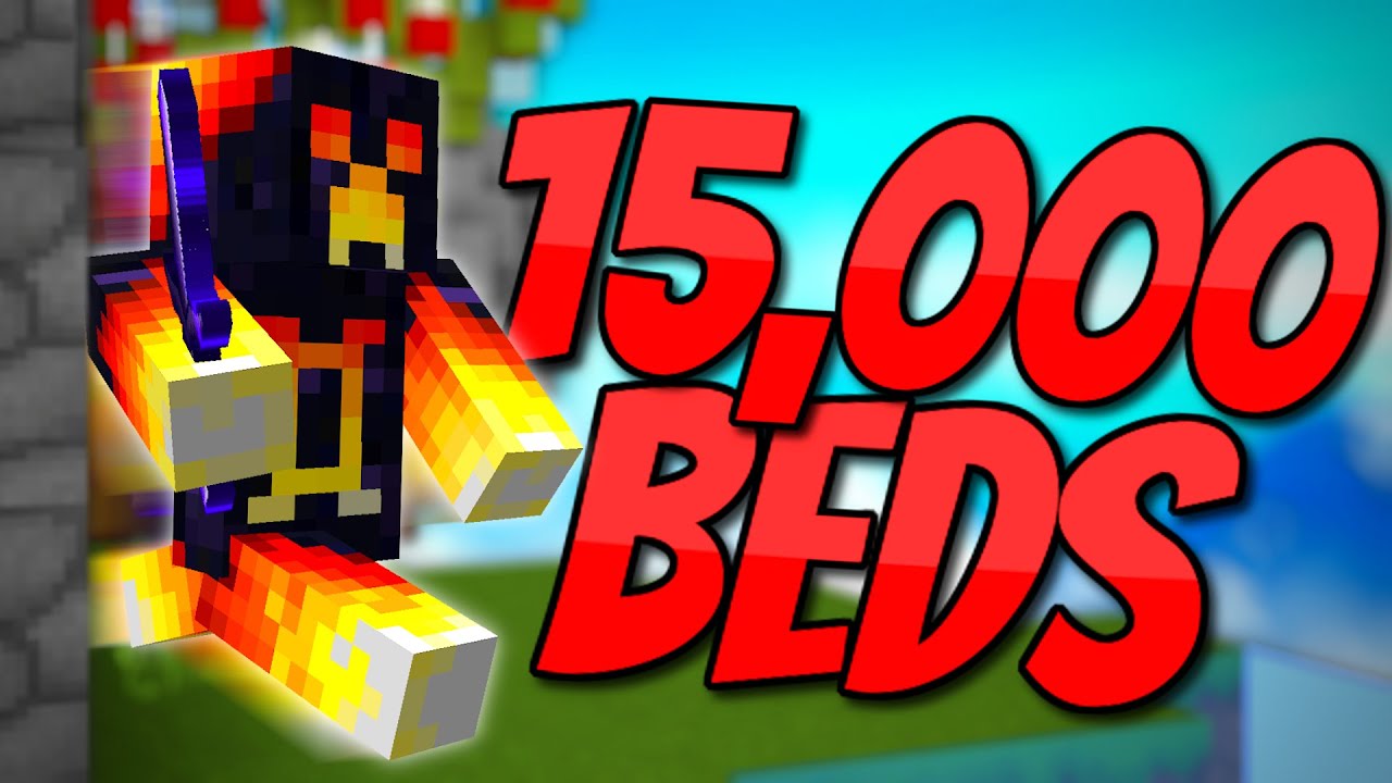 15,000 BEDS | 100 Games of Bedwars #9 - YouTube