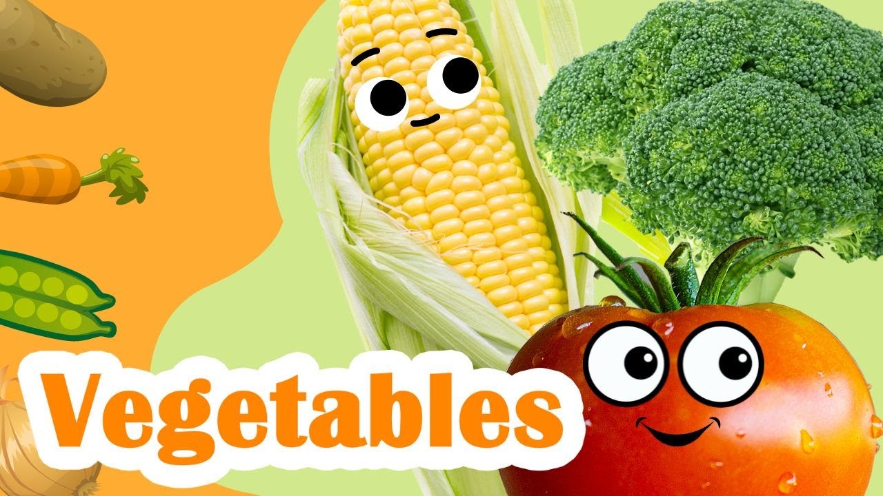 Vegetables name in English | Vegetable Song | Learn Vegetables Part-2 ...