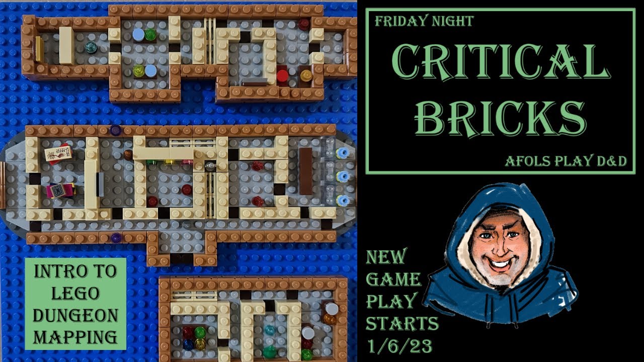 Intro to Lego Dungeon Mapping - Friday Night CRITICAL BRICKS - YouTube