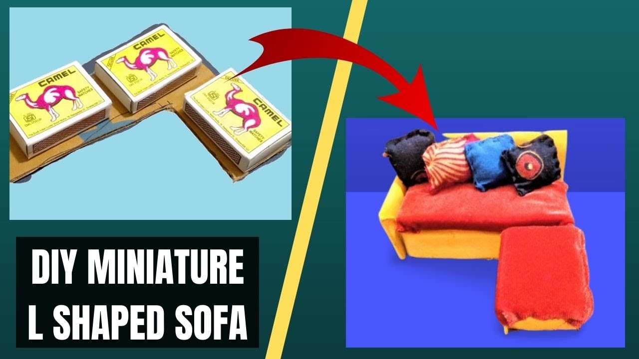 How To Make Miniature L Sofa From Matchbox minisofa diy YouTube how-to-make-miniature-l-sofa-from-matchbox-minisofa-diy-youtube