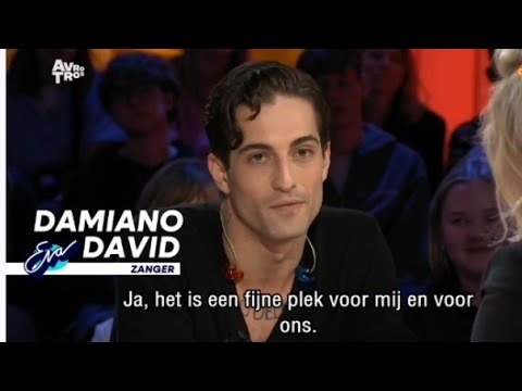Damiano David interview for ©eva.avrotros Amsterdam 02/12/24 - YouTube