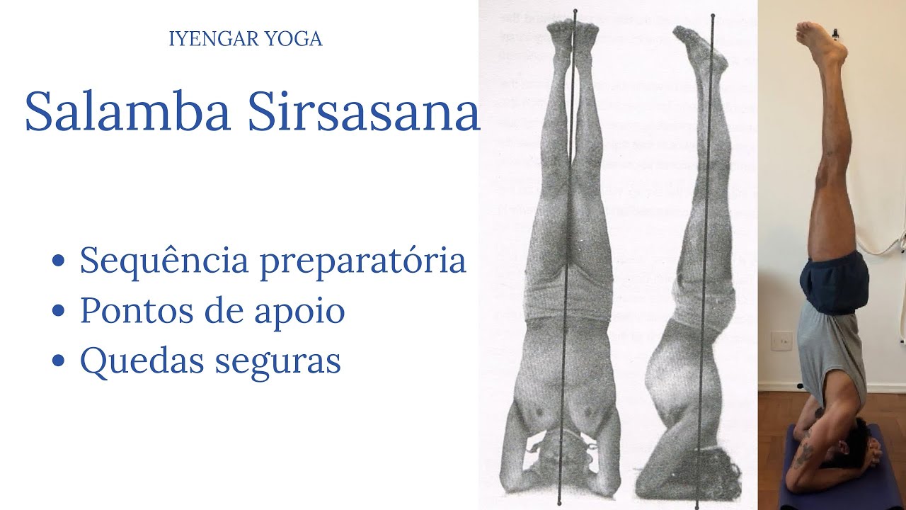 Como fazer Invertida sobre a Cabeça - Salamba Sirsasana 1 - YouTube