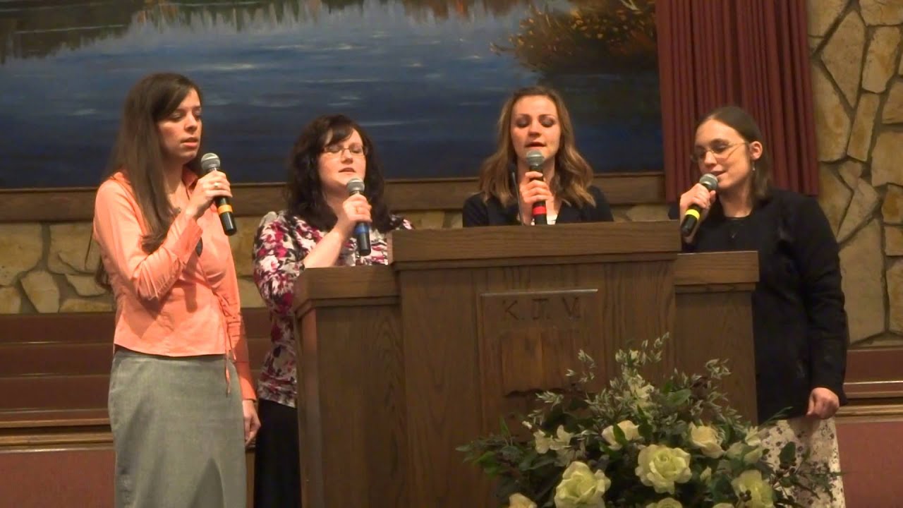 Ladies Quartet 2015 singing at P.B.C. - YouTube