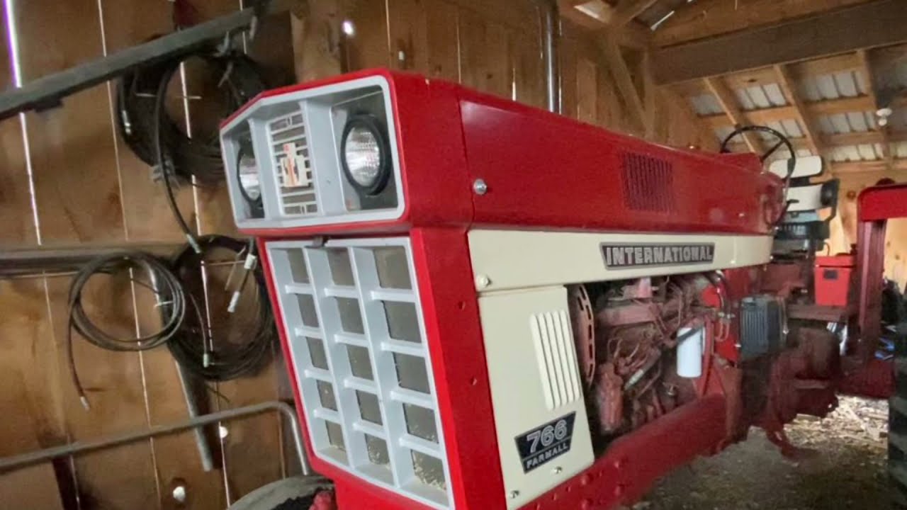 FULLY RESTORED: 1974 766 Farmall International - YouTube