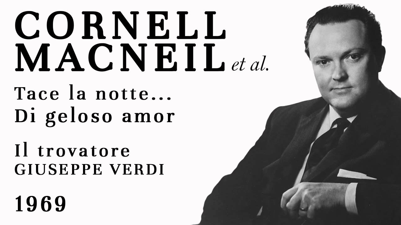 LIVE: Cornell MacNeil et al. - Act I Trio [Il trovatore] - 1969 - YouTube