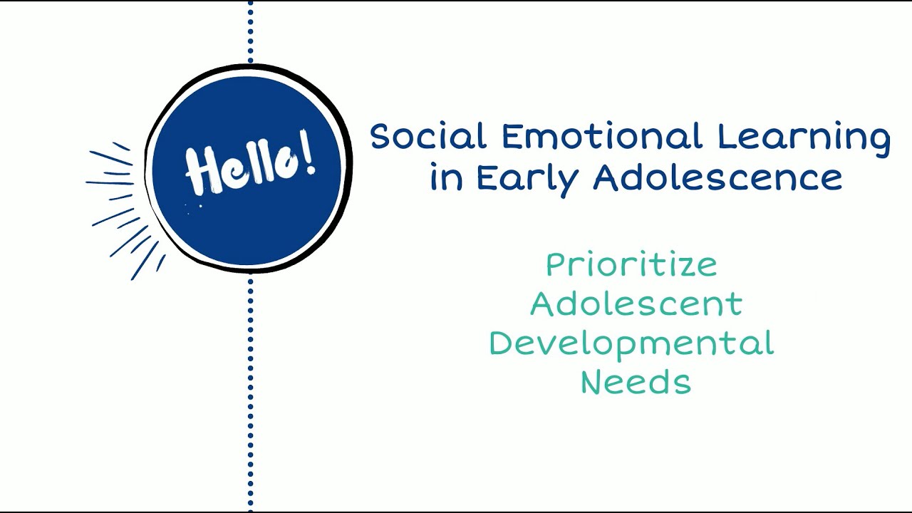Remaking Middle School Learning Packages: SEL Focus #1 Prioritize ...