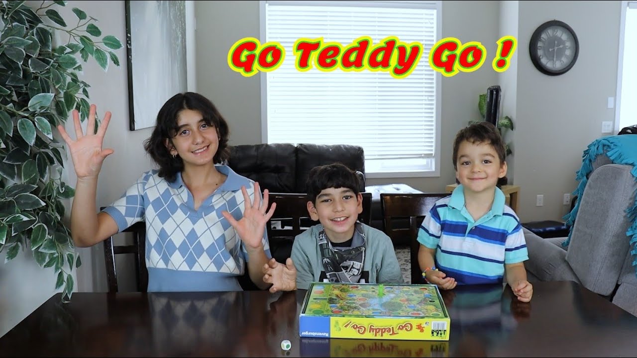 Go Teddy Go Board Game family and friends party challenge games Toys ...