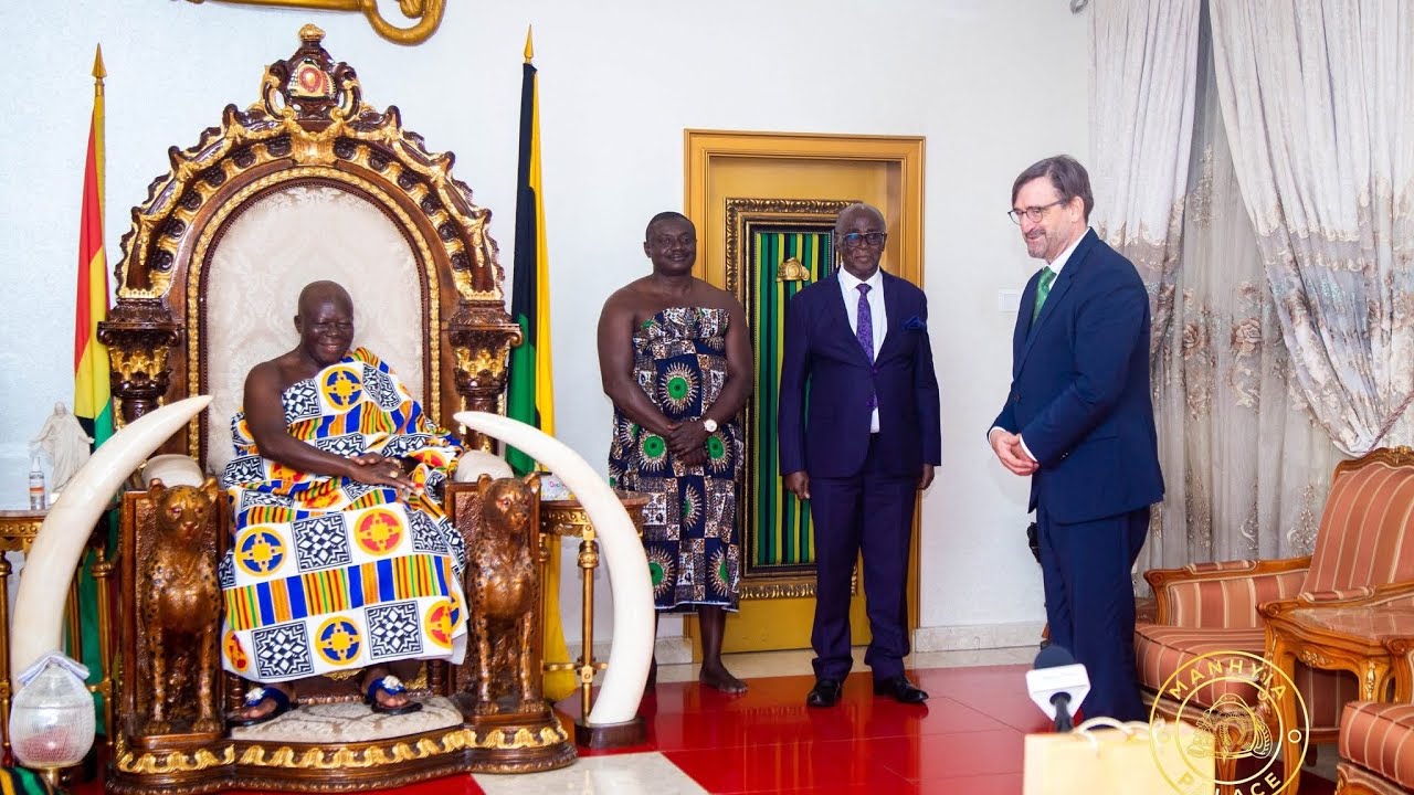 German Ambassador to Ghana, Daniel Krull pays farewell visit to ...