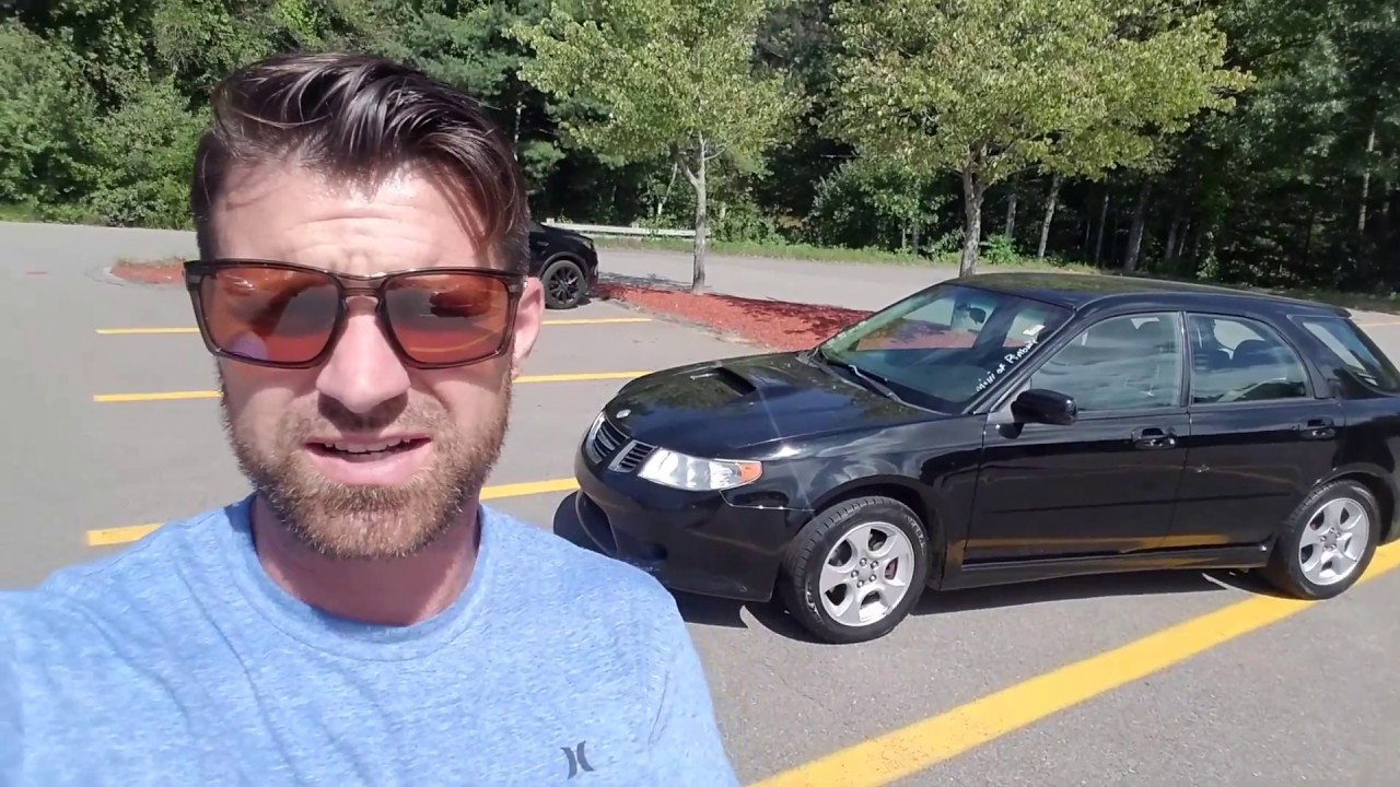 Saabaru! AWD TURBO SLEEPER @ DEALER AUCTION - YouTube