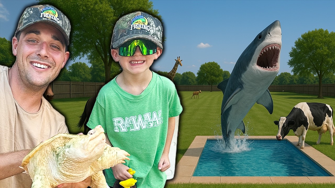 I Visited Raww Fam's Zoo House | @RAWWFishing - YouTube