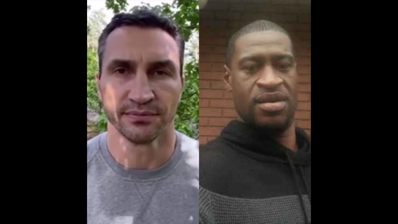(POWERFUL!) WLADIMIR KLITSCHKO "I AM GEORGE FLOYD." : COUNTERPUNCH ...
