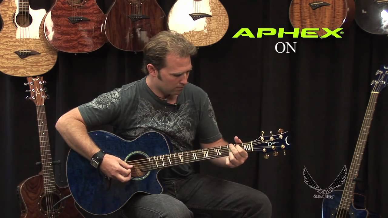 Dean introduces Aphex Enhanced Performer Acoustic Series - YouTube