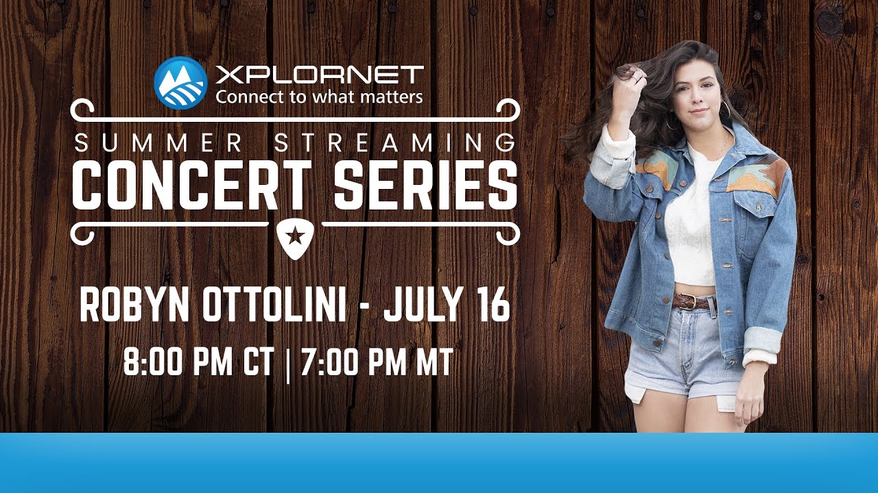 Xplornet Summer Concert Series featuring Robyn Ottolini - YouTube