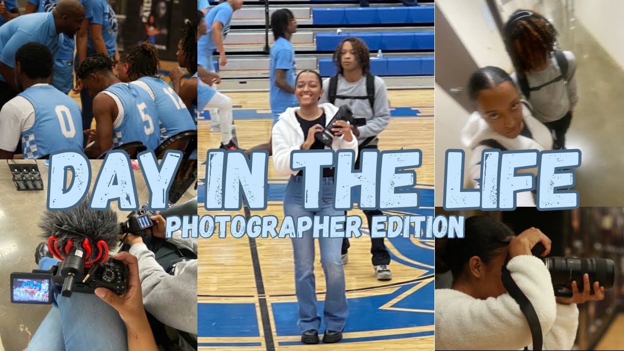 DAY IN THE LIFE: photographer edition | college + sports photographer ...
