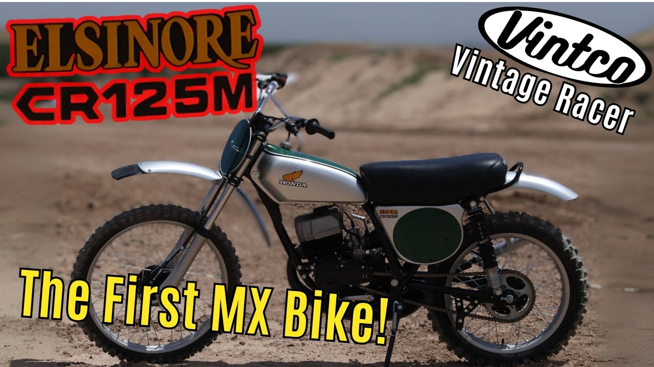 Amazing 1974 Honda Elsinore CR125M - YouTube