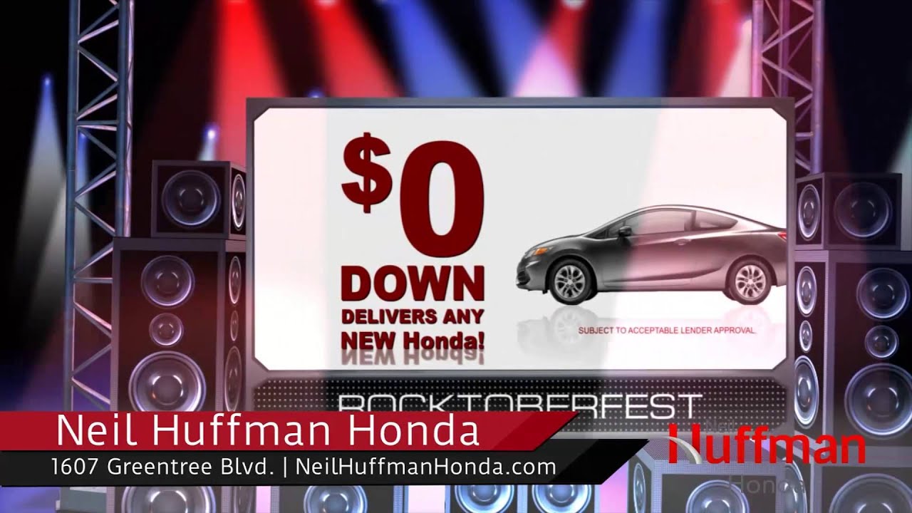 Neil Huffman Honda NHH1015 1 – Rocktoberfest - YouTube
