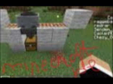 Minecraft , making a hopper rail collecter chest for minecraft pe - YouTube