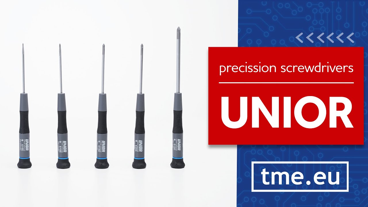 UNIOR Set of Precision Screwdrivers - UNIOR 620962 [UNBOXING] - YouTube