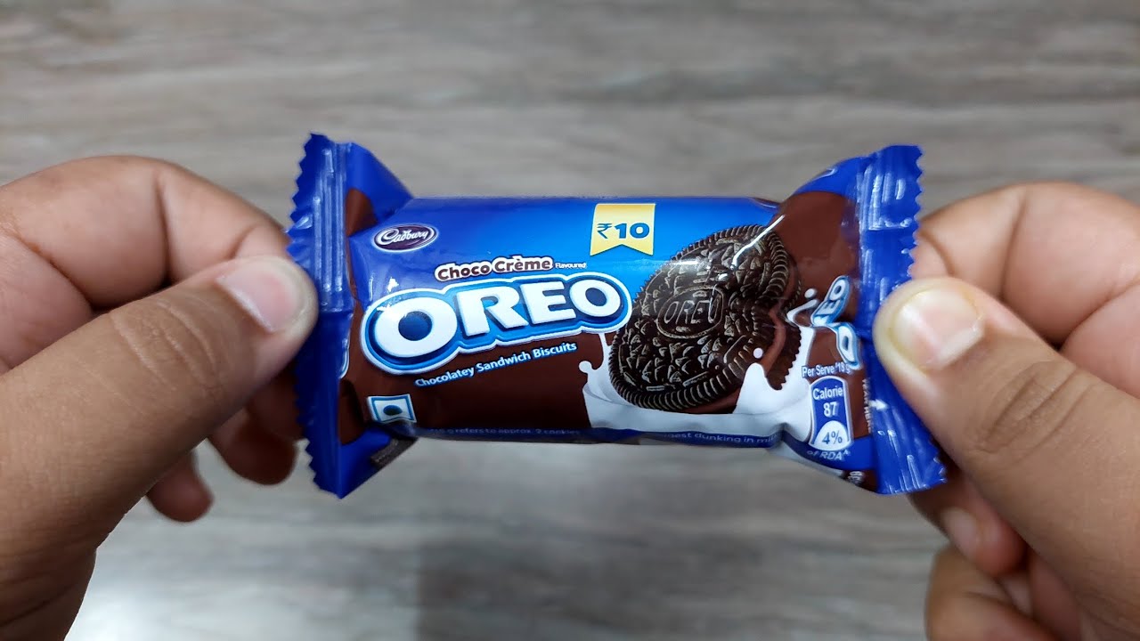 Unwrapping and eating the 'Oreo' | ASMR | English Subtitles - YouTube