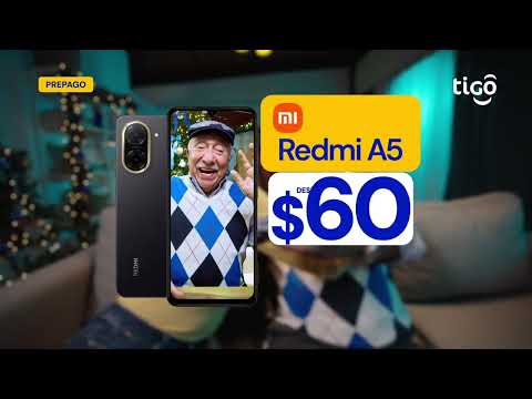 📱 Redmi A5 con Tigo🎄Esta Navidad conectate con Tigo 🎁💡