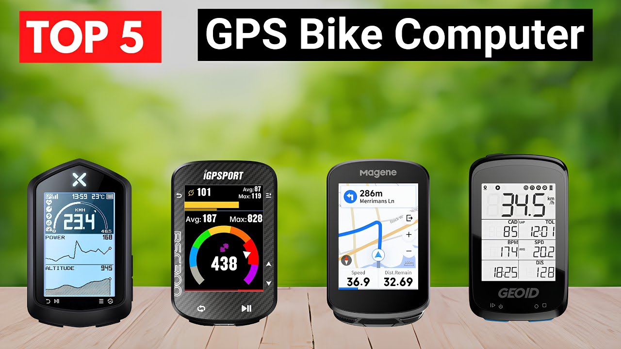 Top 5 Best GPS Bike Computers | Smart Cycling Computers for Tracking ...