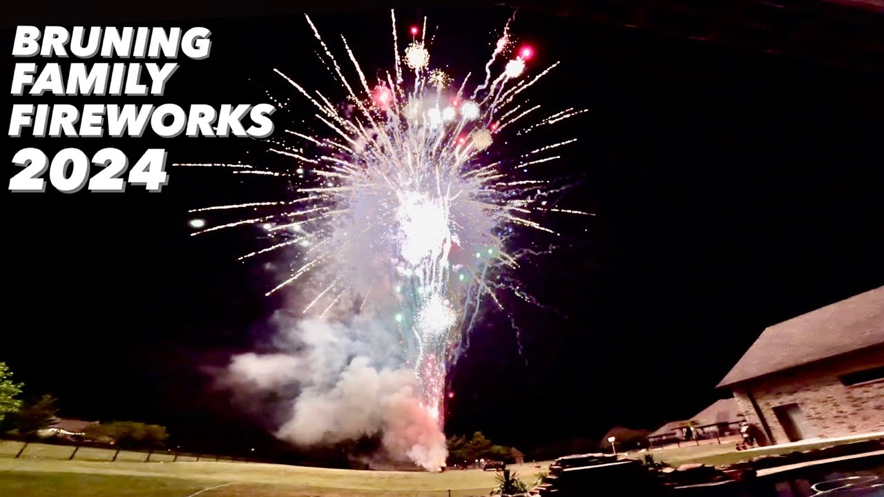 MASSIVE Backyard Fireworks Display For a Proper 248th Birthday Party - YouTube
