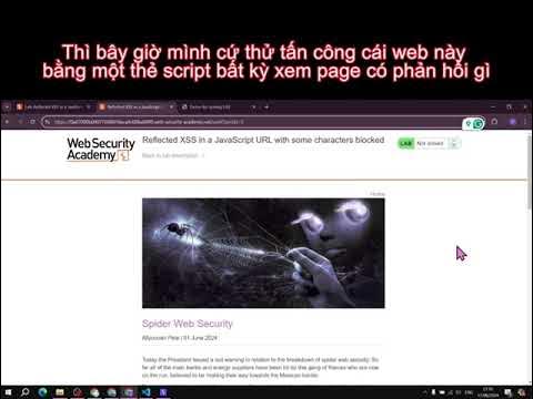 IAW301 | Lab 5: Reflected XSS in a JavaScript URL with some characters blocked | NgocNHHE170511 ...